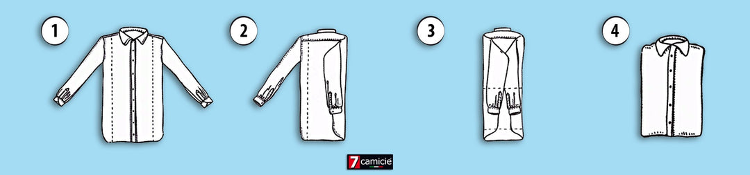 HOW TO FOLD A SHIRT – 7 Camicie