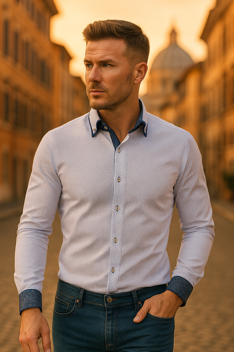 Italian Shirts | Italian Dress Shirts Online | – 7 Camicie